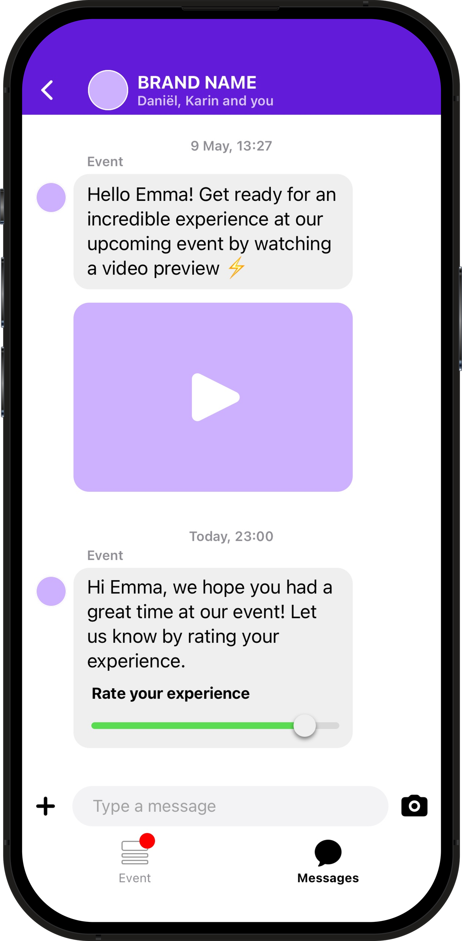 Close the communication platform for in-app messaging and AI chatbot
