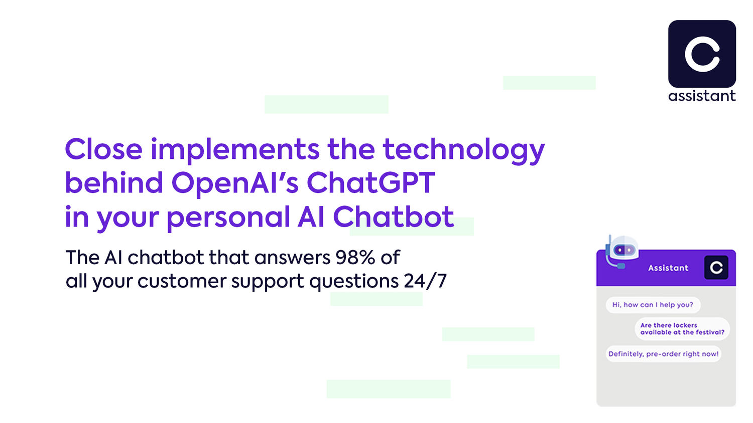 Close l The Close app l SDK l White label l Close Assistant
