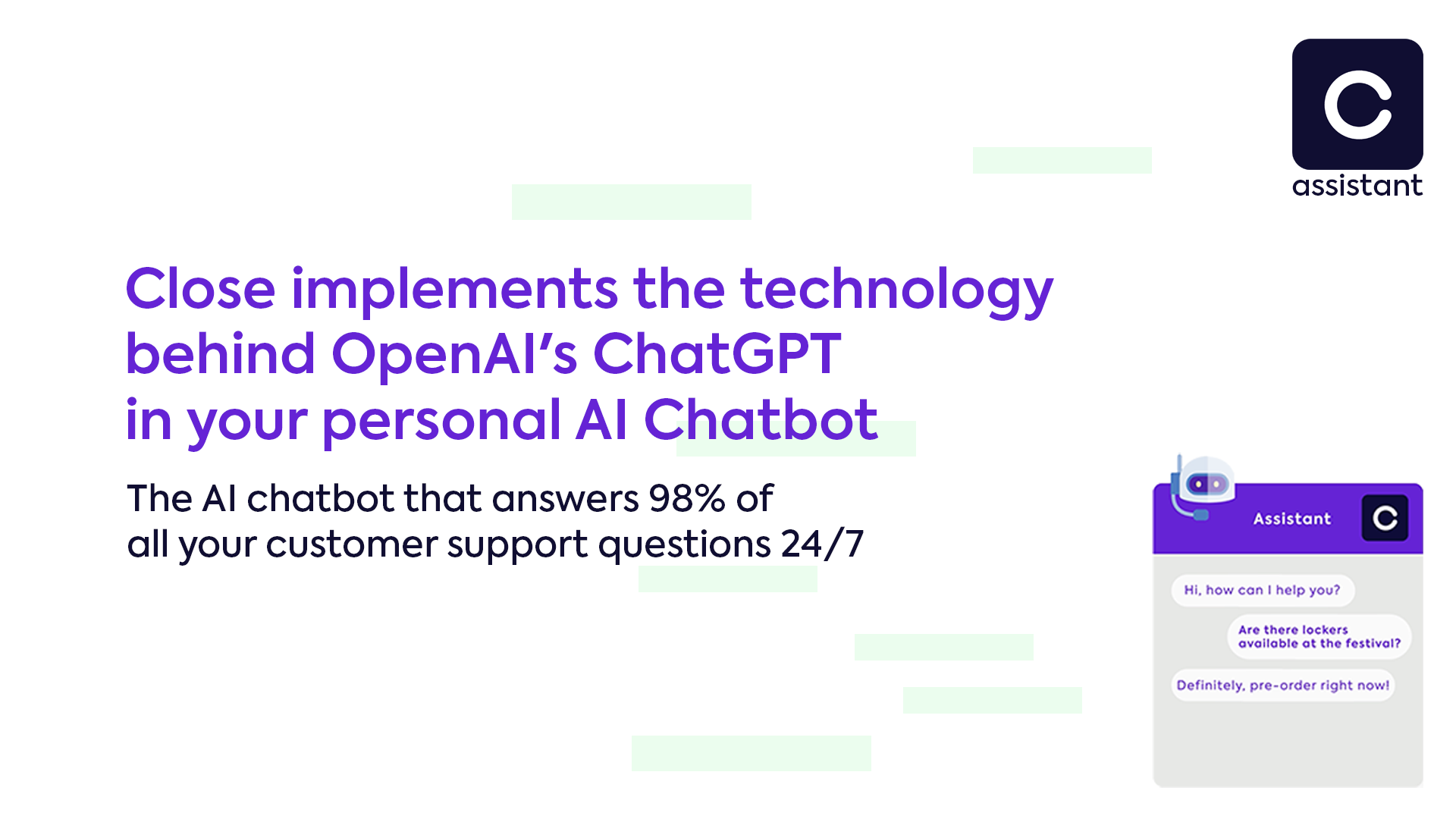 Close l The Close app l SDK l White label l Close Assistant