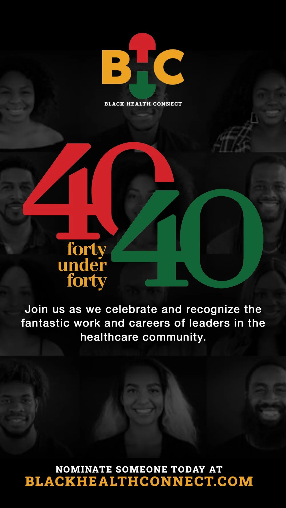 40 Under 40 — Black Health Connect