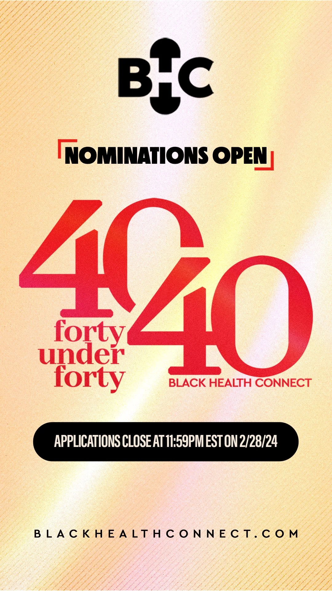 40 Under 40 — Black Health Connect