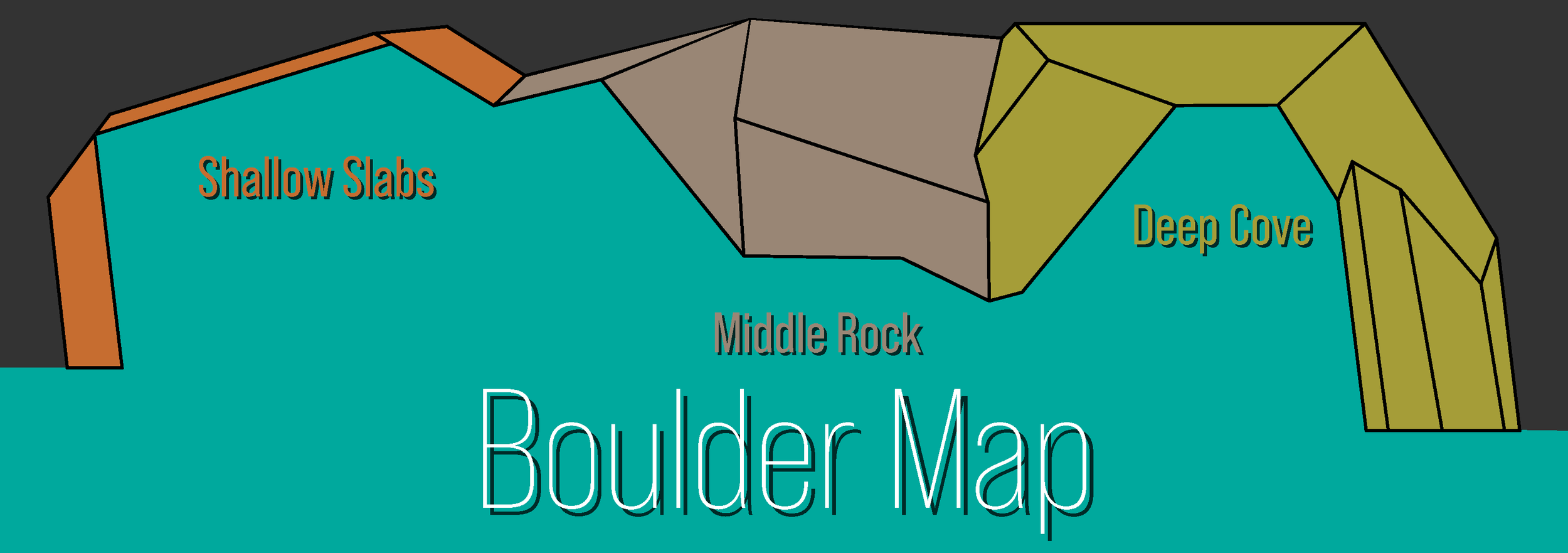 Boulder Map — The Cove Bouldering and Cafe