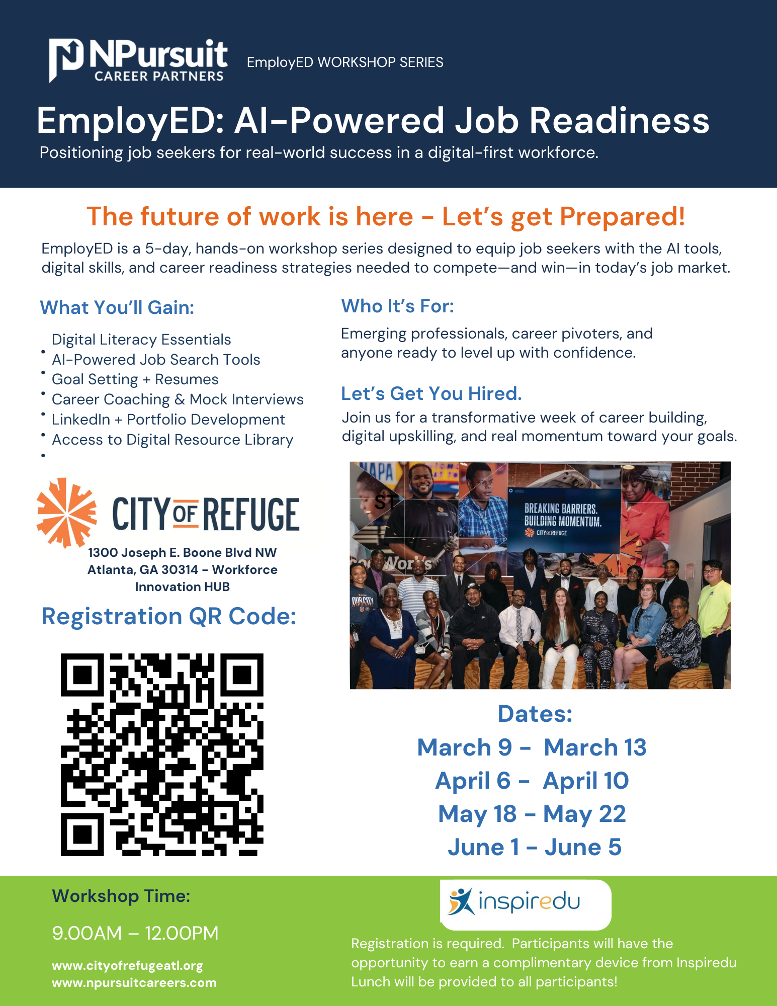 Job Training — City of Refuge