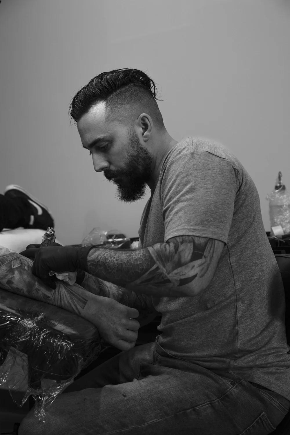Paolo Grippo | Black and Grey Realism Tattoo Artist Austin, TX