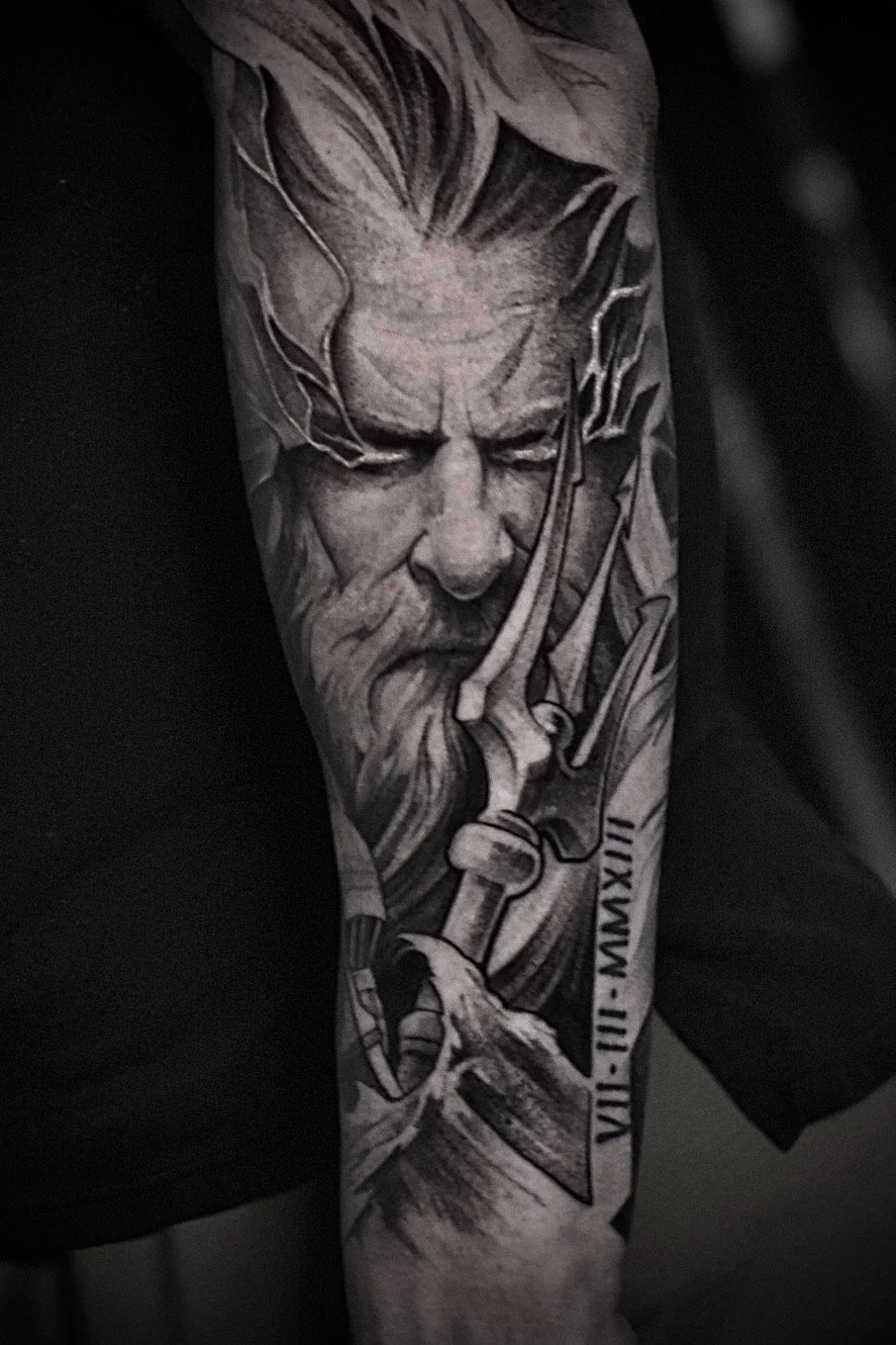 Paolo Grippo | Black and Grey Realism Tattoo Artist Austin, TX