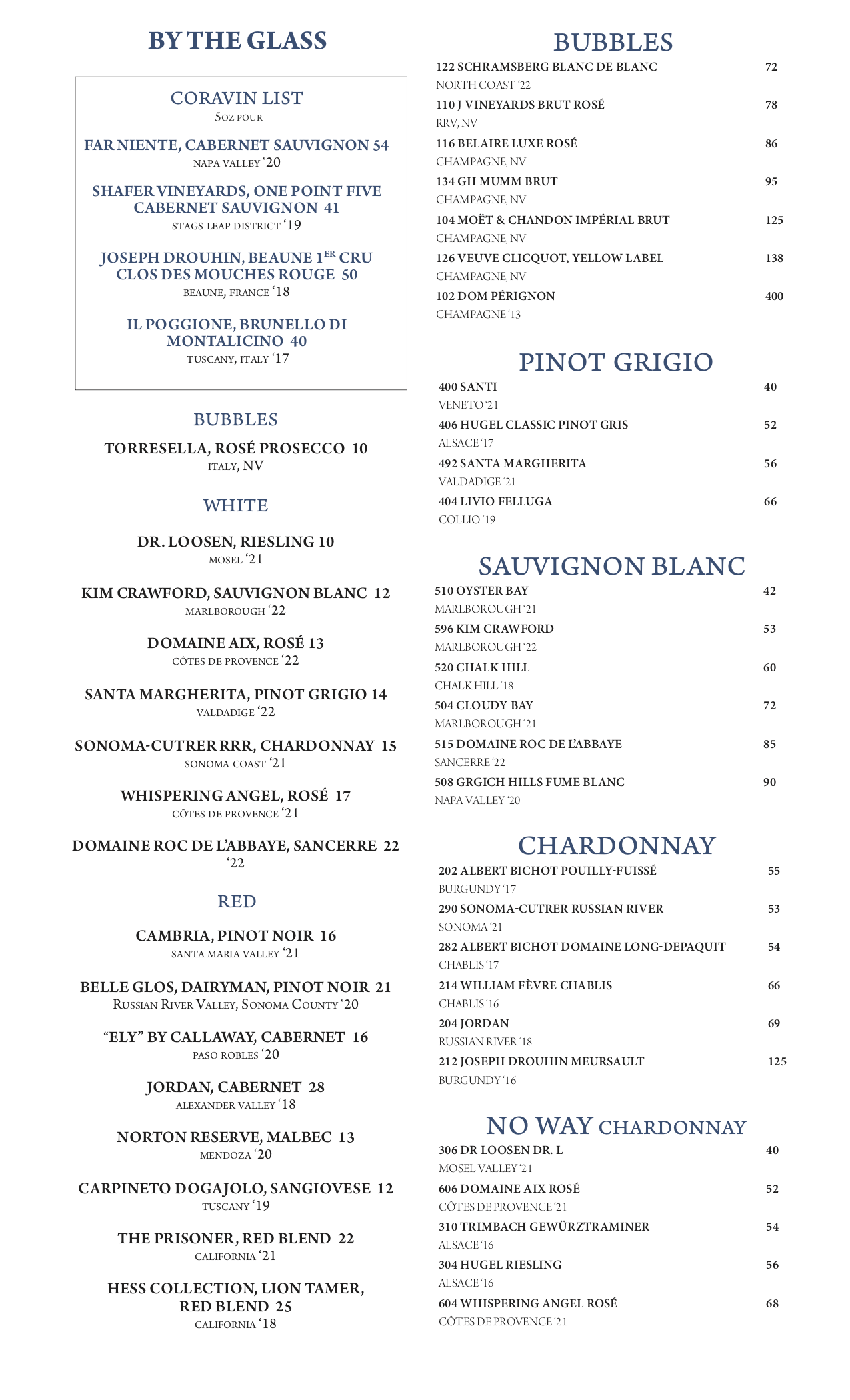 Wine List | Discover Fine Wines Today — Ten Prime Steak & Sushi