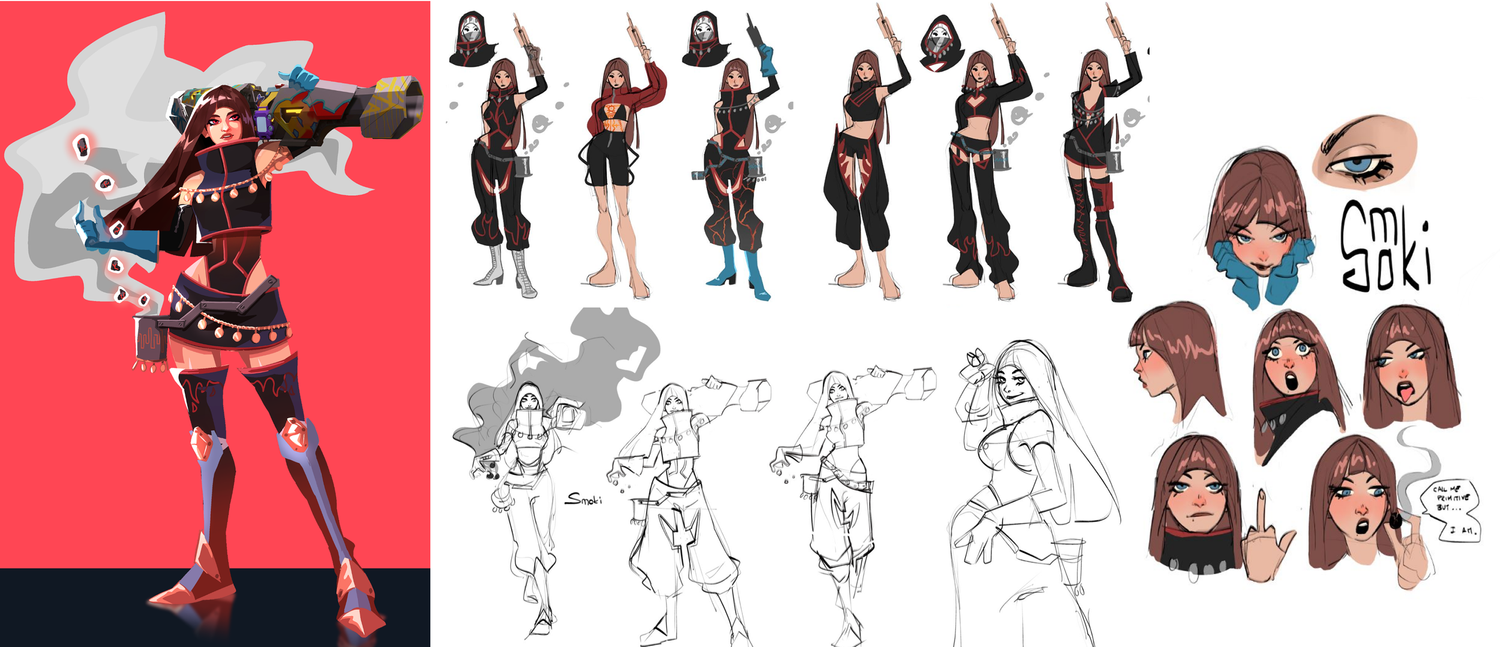 Character Design — Azra K.