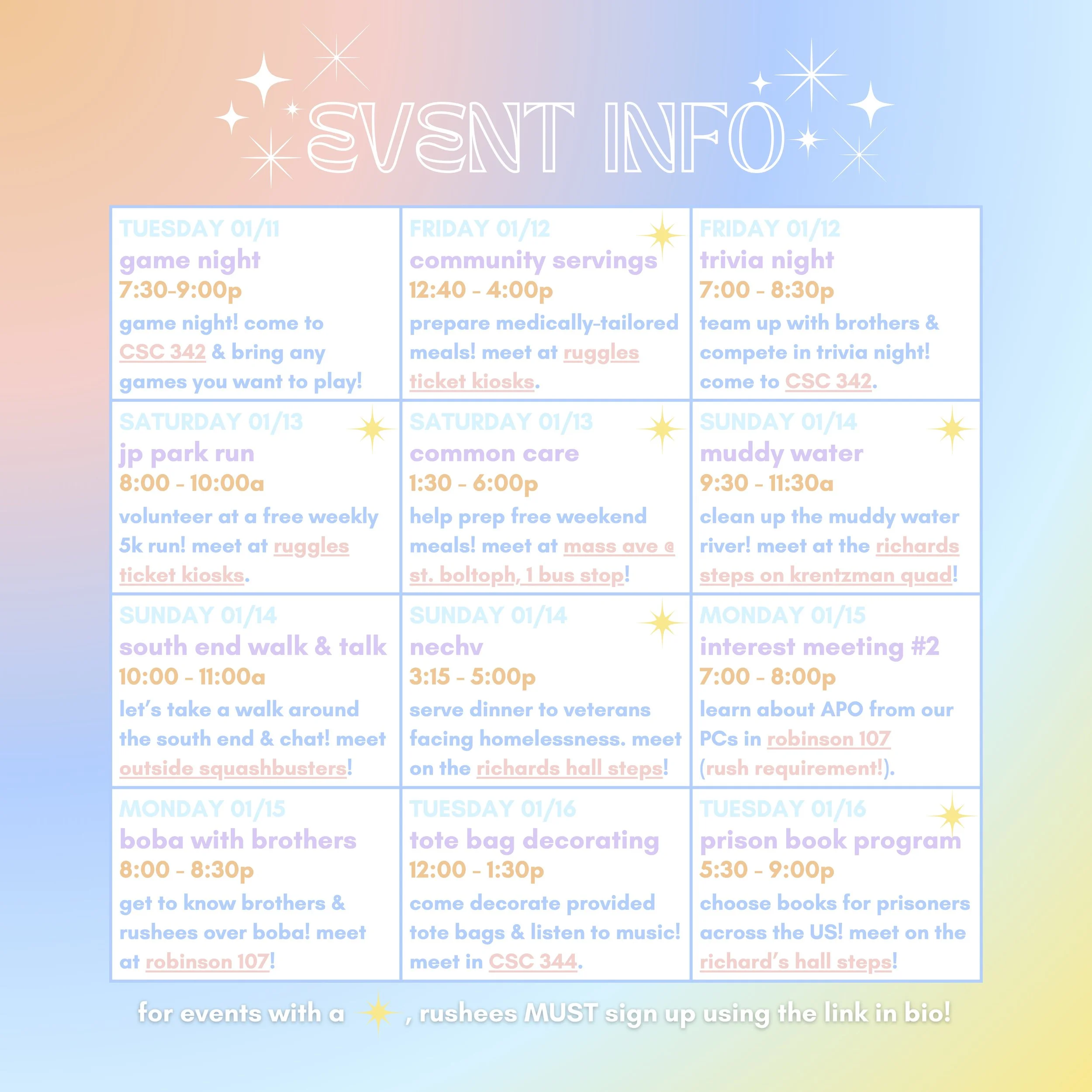 Rush — Alpha Phi Omega | Alpha Theta Eta