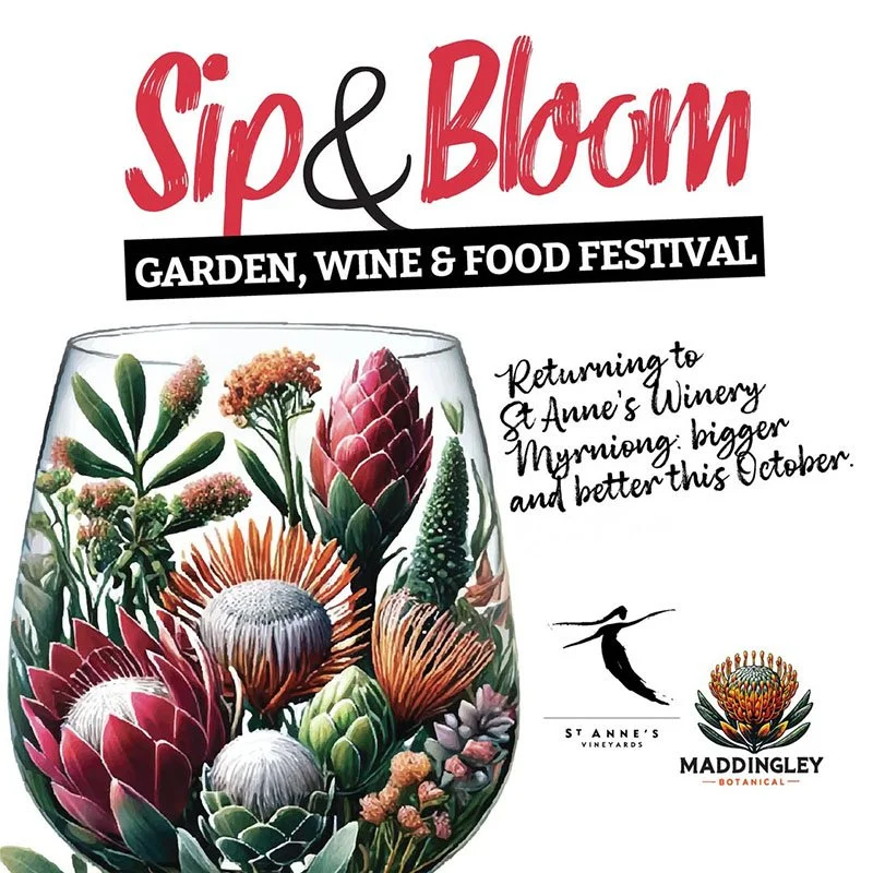 Sip & Bloom at St Anne’s Winery