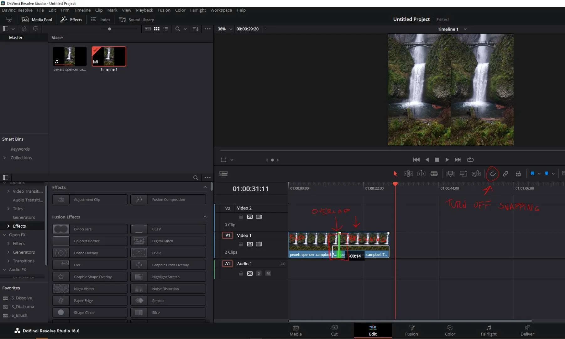 Creating Seamless Loops in Davinci Resolve — M0le.me
