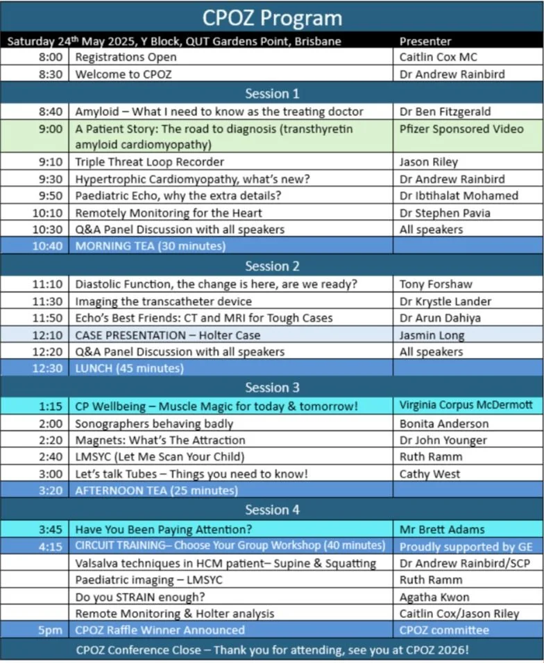 CPOZ 2025 Program — CPOZ