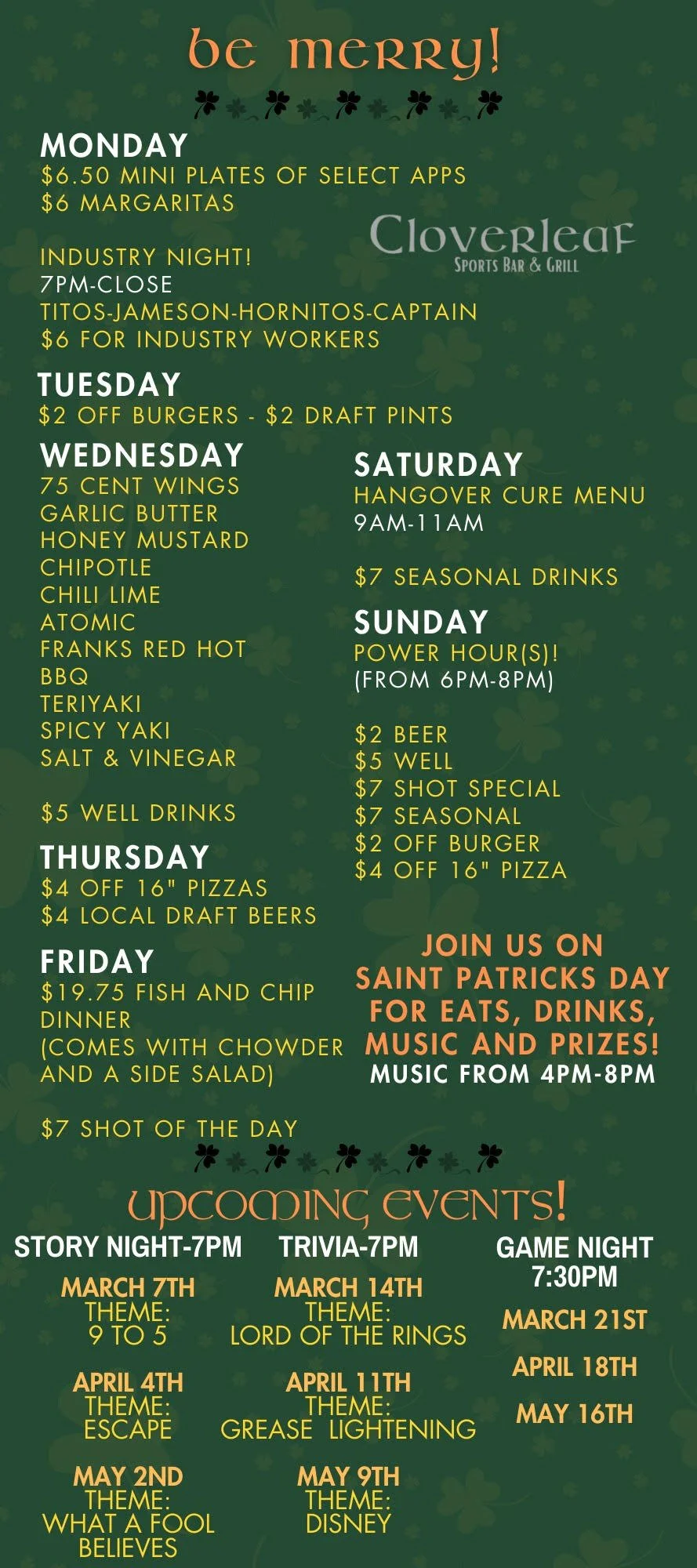 Cloverleaf Sports Bar & Grill