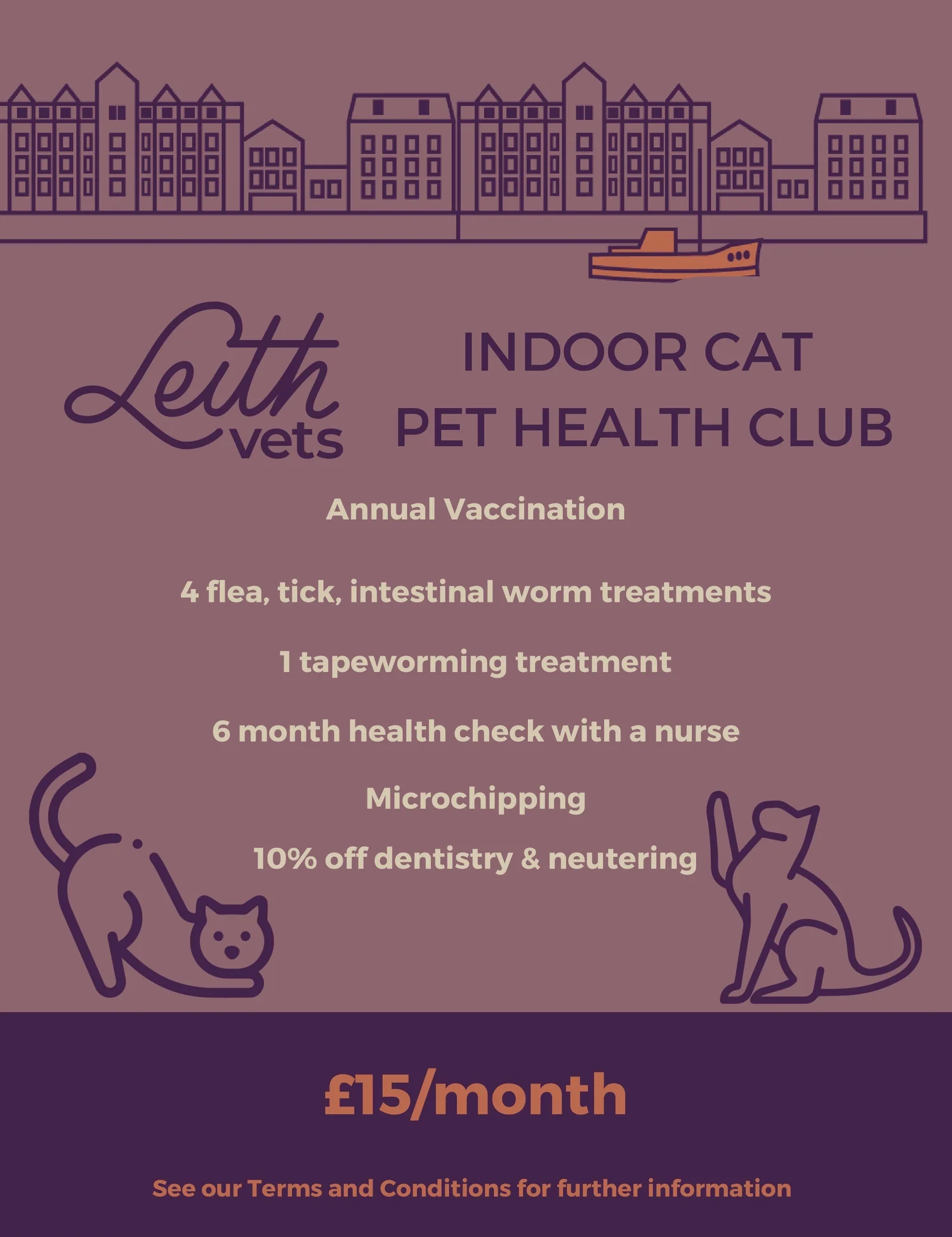 Pet Health Clubs — Leith Vets