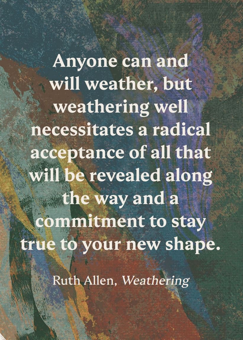 Weathering — Ruth Allen