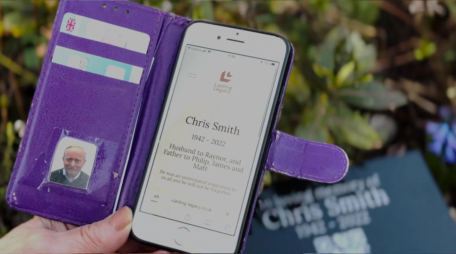 Using QR Codes for film memorials — Lasting Legacy