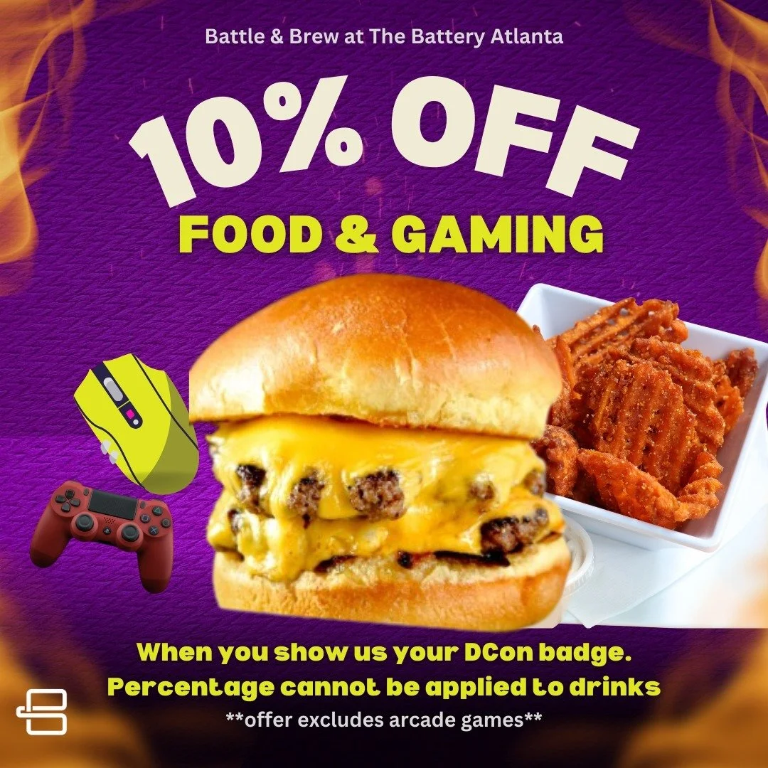 Battle & Brew | The Battery Atlanta Restaurant | Video Game Bar