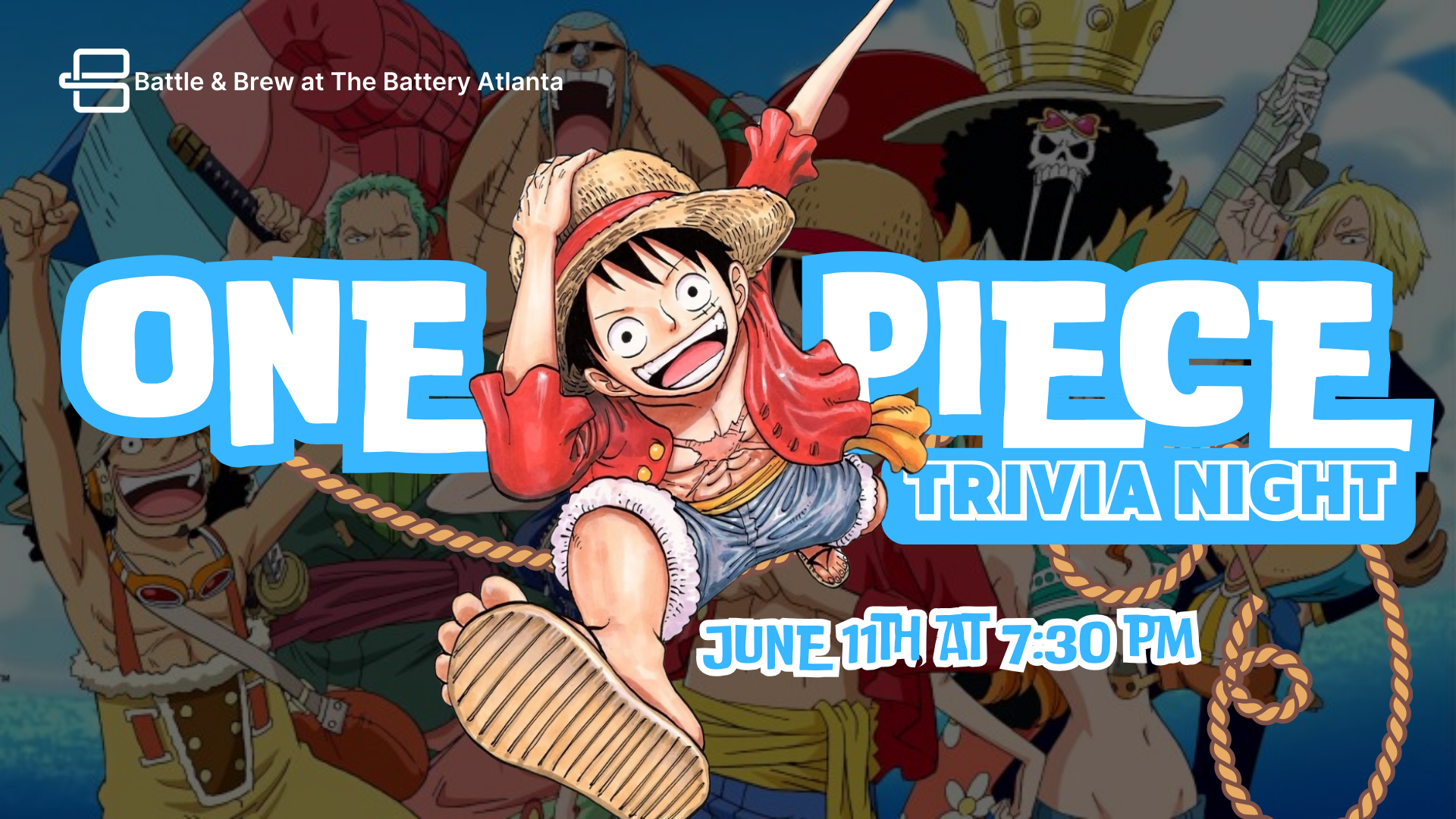 One Piece Trivia Night — Battle & Brew | The Battery ATL