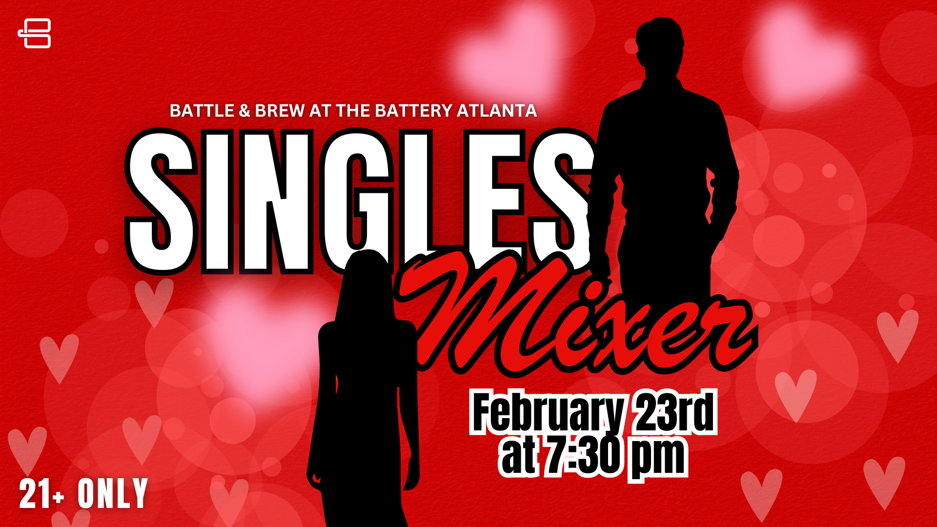 Valentine's Day Singles Mixer: 21+ Dating Event — Battle & Brew | The ...