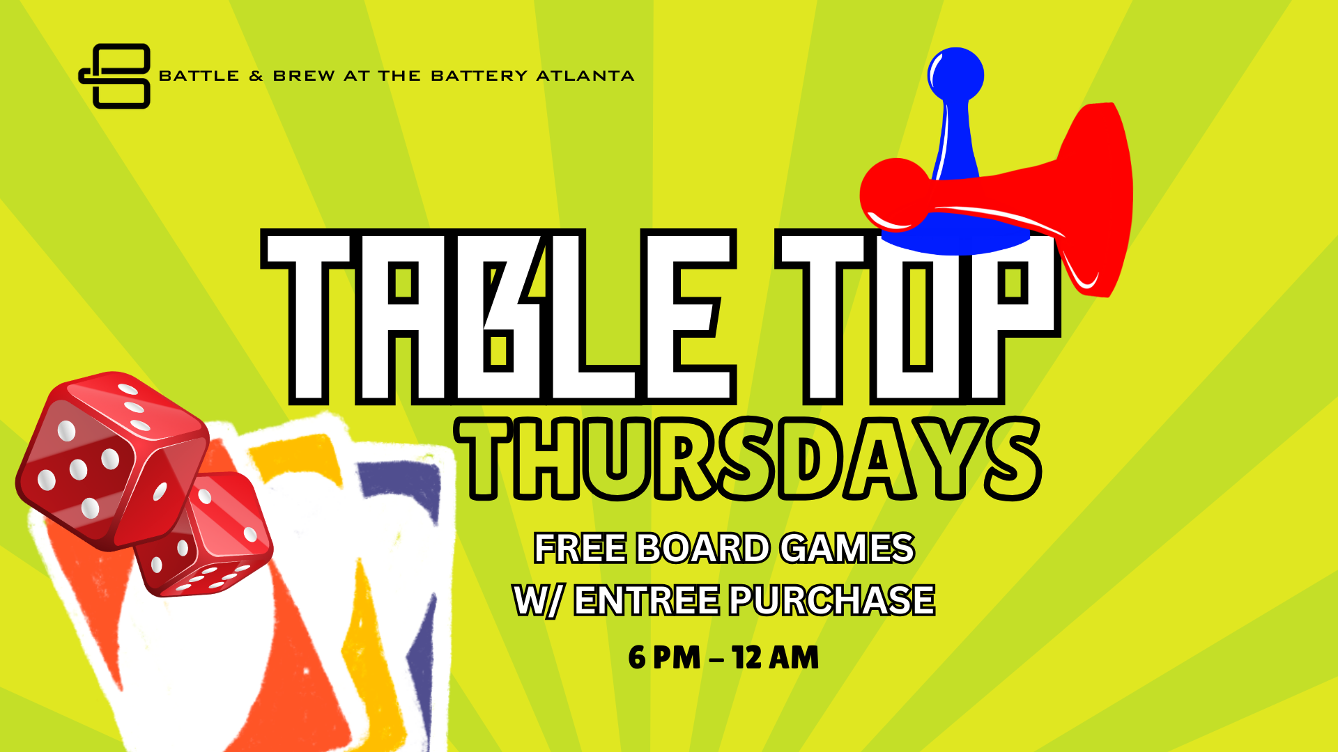 Tabletop Thursdays — Battle & Brew | The Battery ATL
