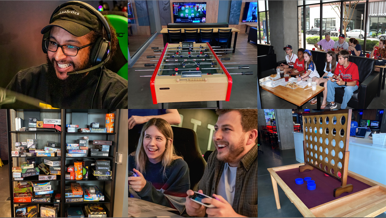 Battle & Brew | The Battery Atlanta Restaurant | Video Game Bar