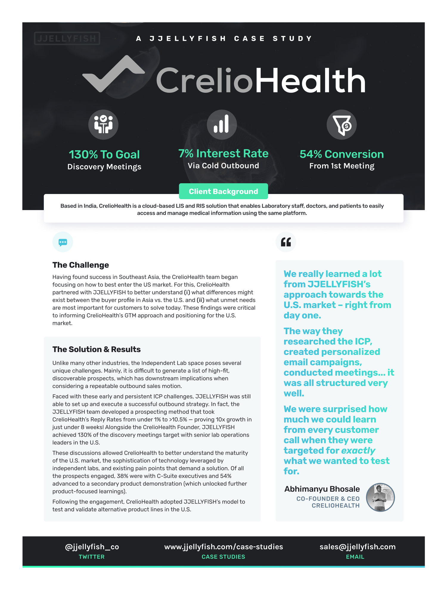 Crelio Health — JJELLYFISH