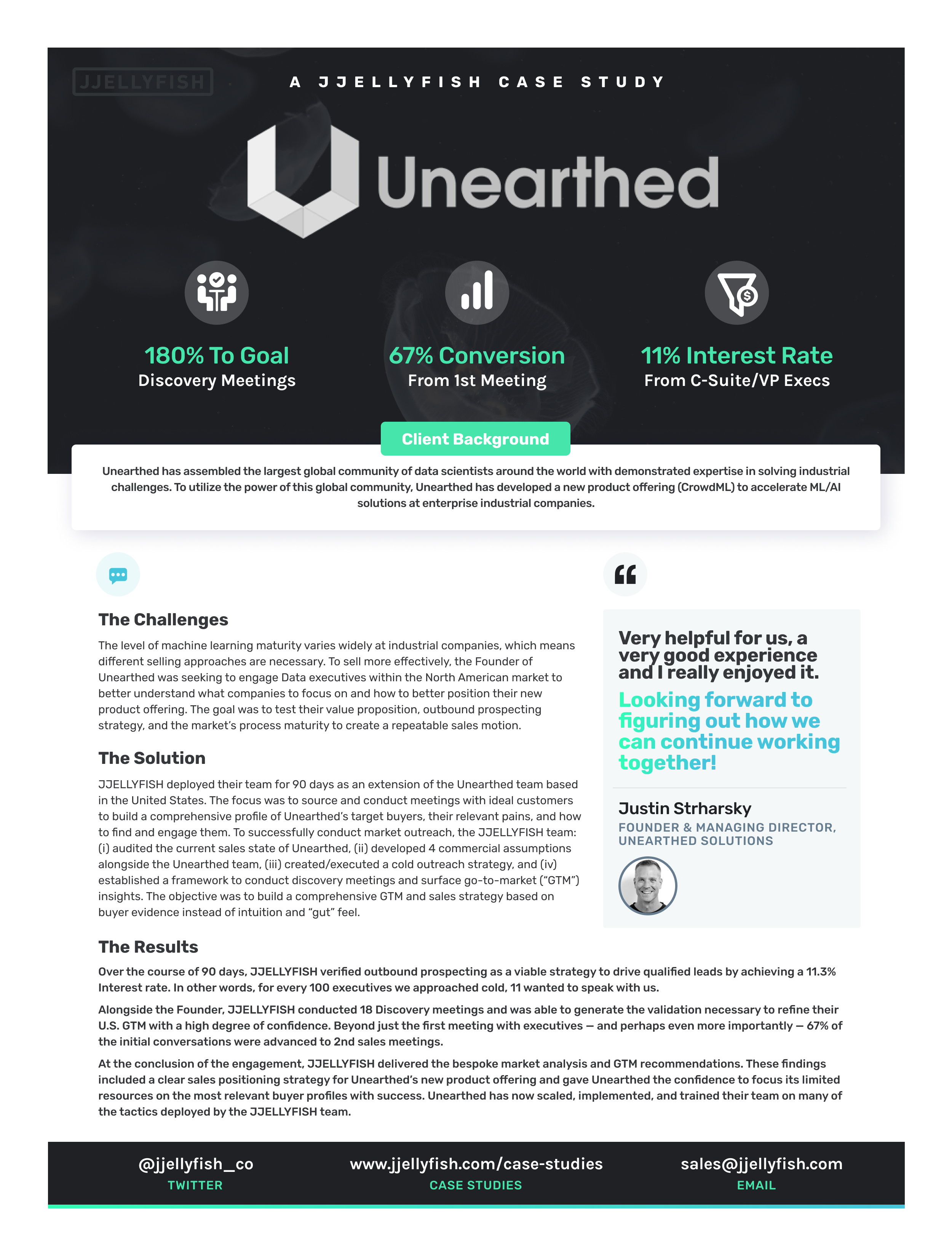 Unearthed Solutions — JJELLYFISH