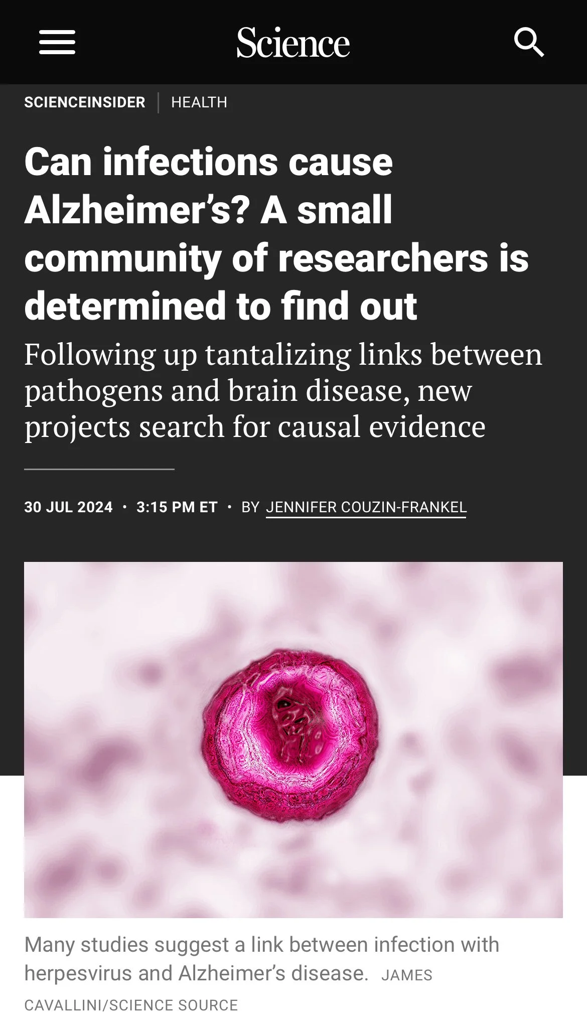 The Alzheimer’s Pathobiome Initiative