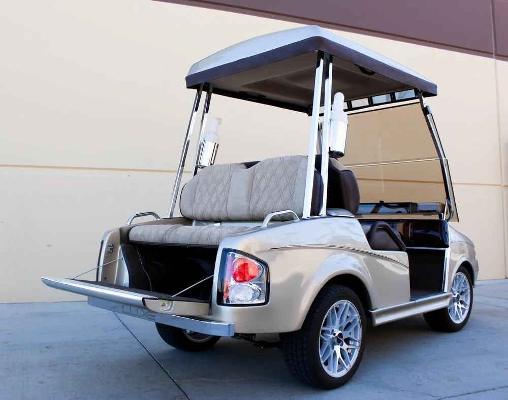 Luxe Semi Custom — Custom Golf Carts. American Electric Golf Carts for ...