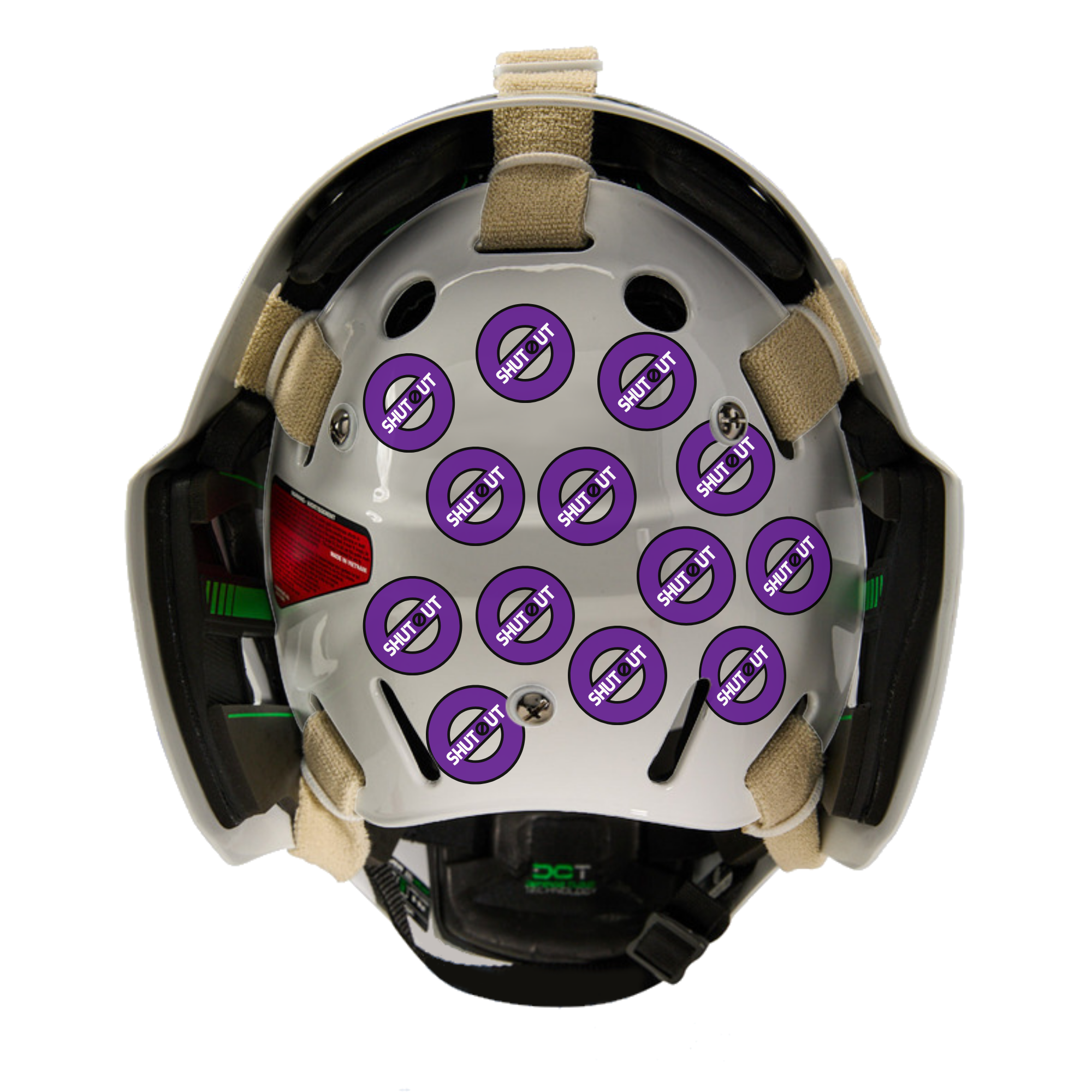 Custom Goalie Decal Set — Shutout Designs