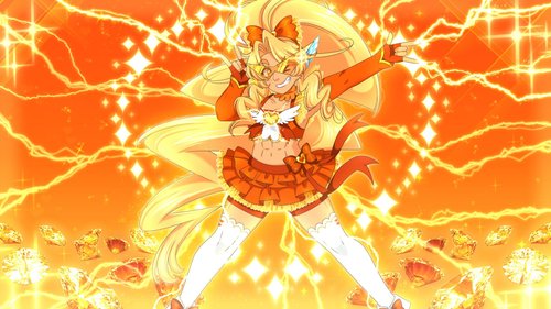 Amber — Magical Warrior Diamond Heart