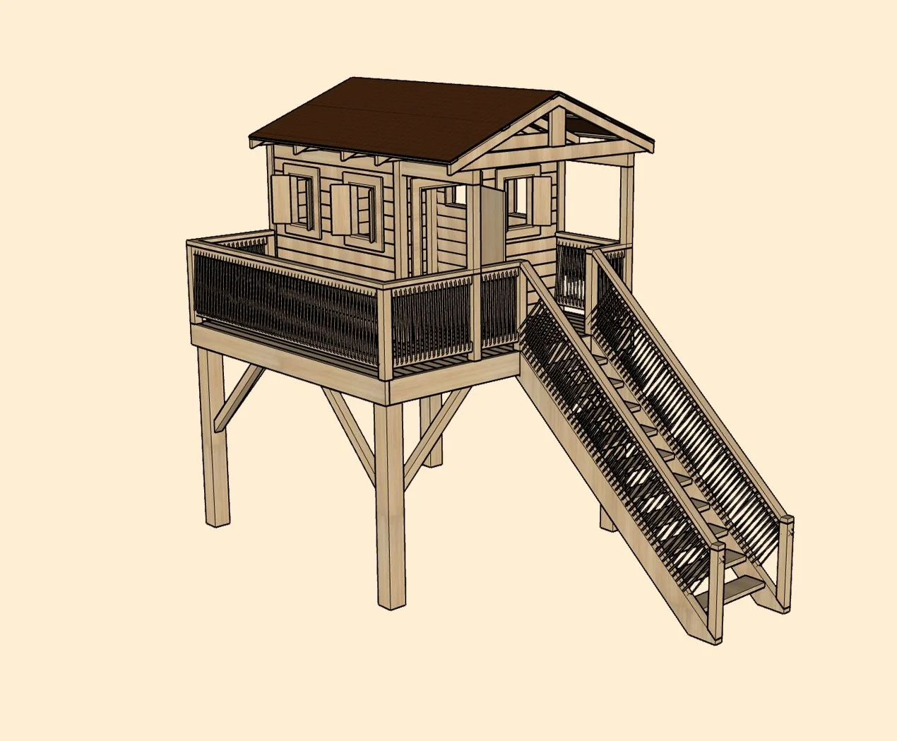 Custom Forts and Treehouses in Nashville, TN