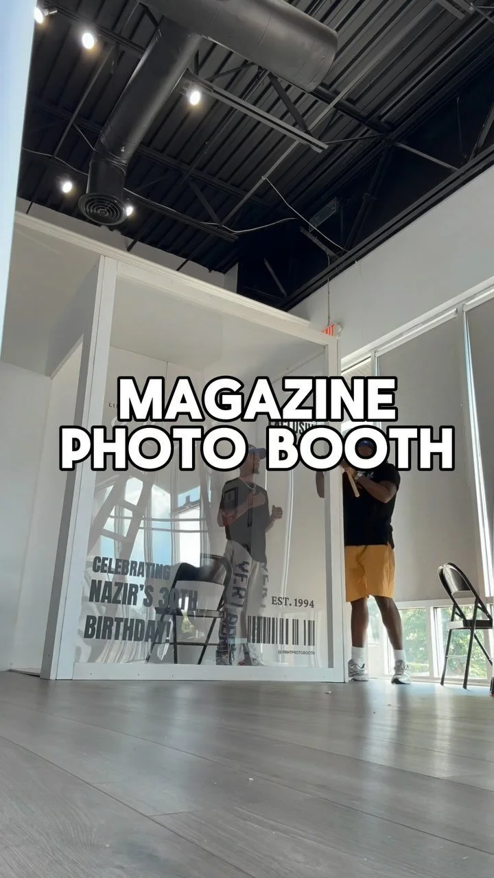 Magazine Photo Booth — Atlanta Photo Booth Rentals