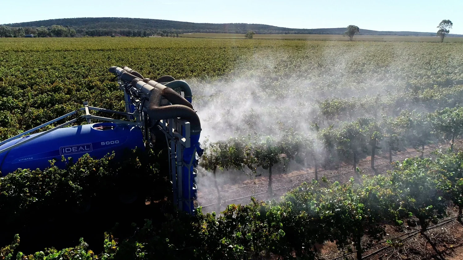 Ideal 3 Row Vineyard Sprayer — Ideal Sprayers