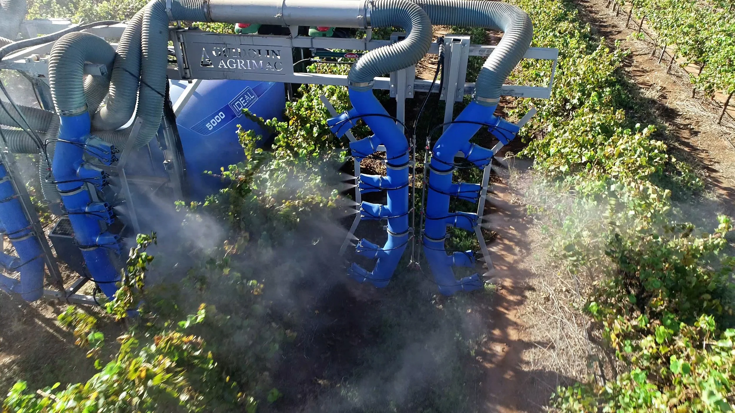 Ideal 3 Row Vineyard Sprayer — Ideal Sprayers