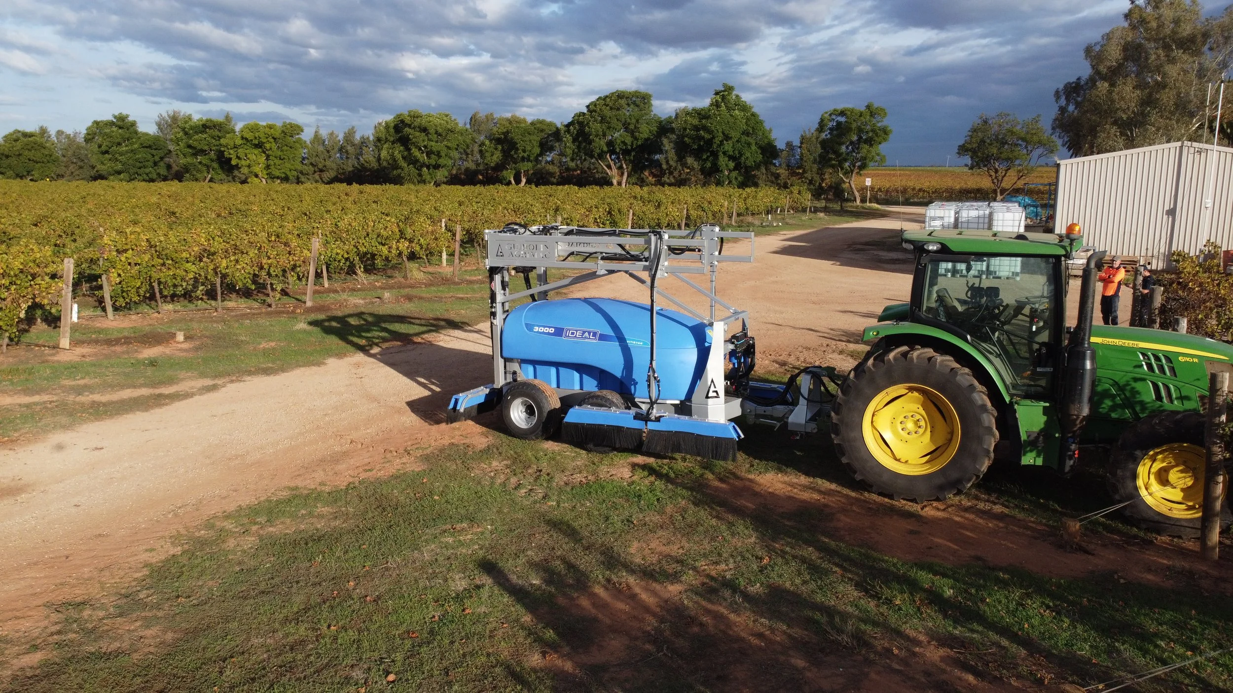 ideal 2/3 Row Vineyard Sprayer — Ideal Sprayers