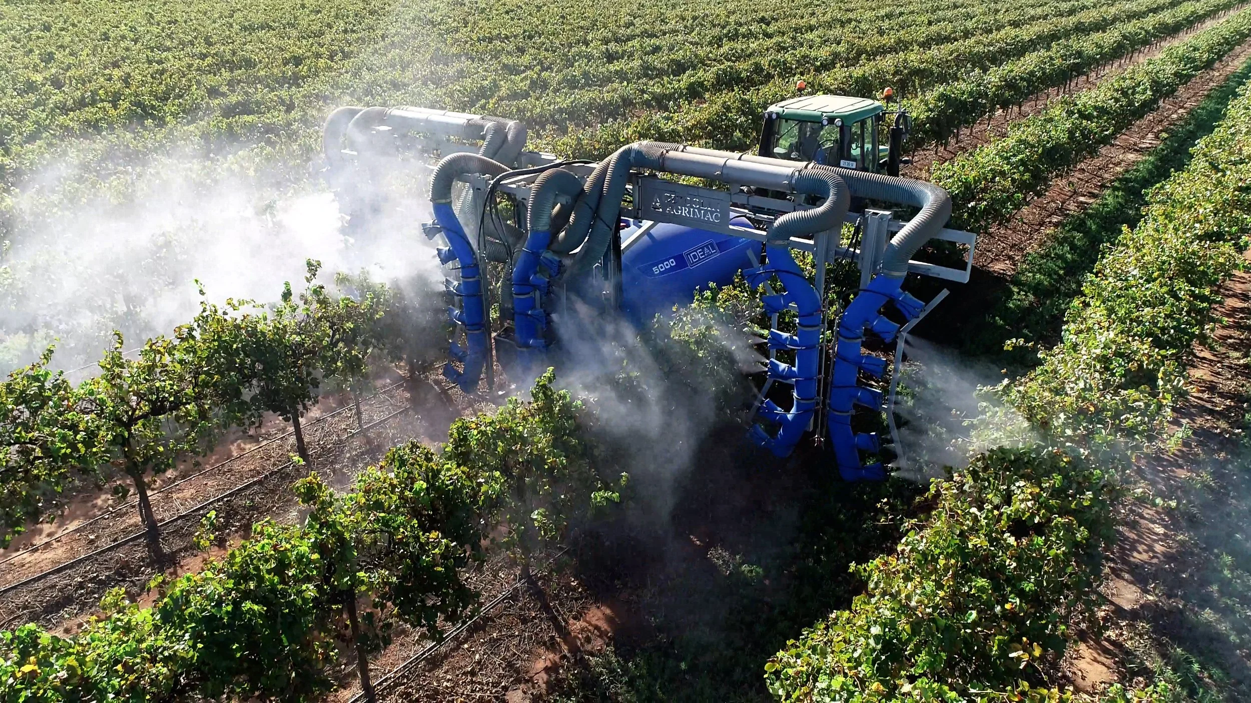 Ideal 3 Row Vineyard Sprayer — Ideal Sprayers