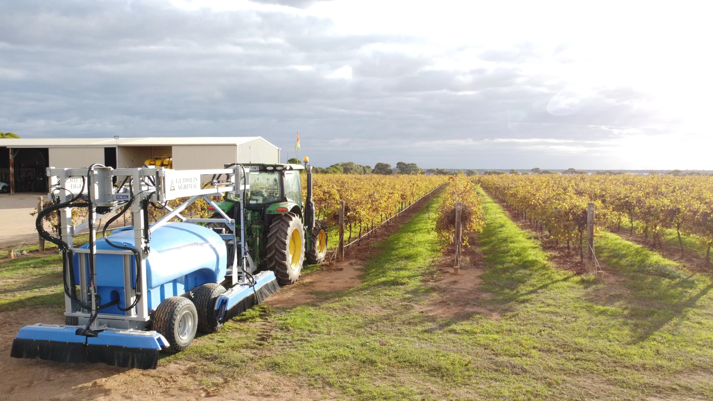 ideal 2/3 Row Vineyard Sprayer — Ideal Sprayers