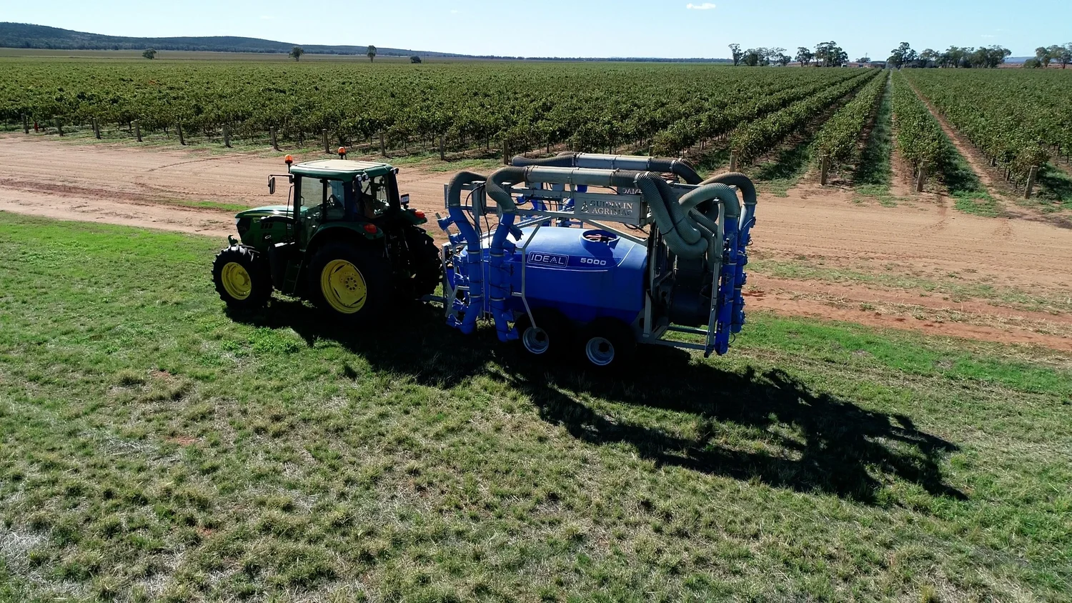 Ideal 3 Row Vineyard Sprayer — Ideal Sprayers