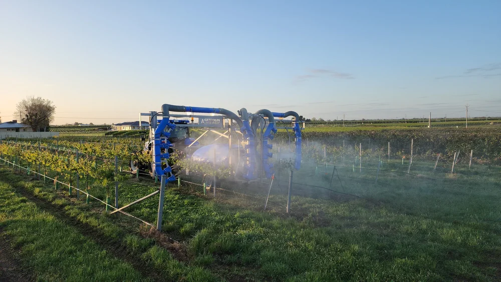 Ideal Vitistar 2 Row Vineyard Sprayer — Ideal Sprayers