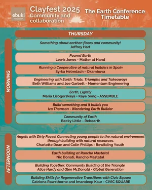 Clayfest 2025! — Earth Building UK and Ireland