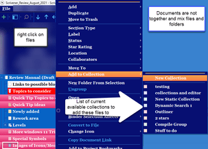 Using Collections — My Writing Journey