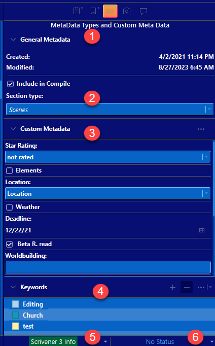 an overview of metadata types — My Writing Journey