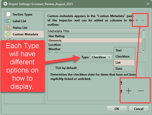 an overview of metadata types — My Writing Journey
