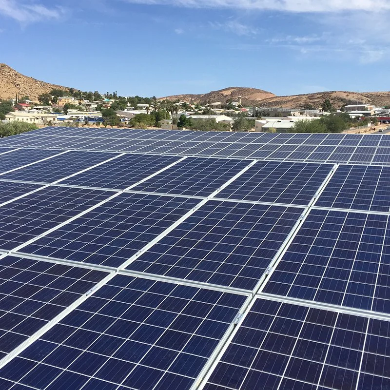 Ground + roof solar solutions — RenEnergy Africa