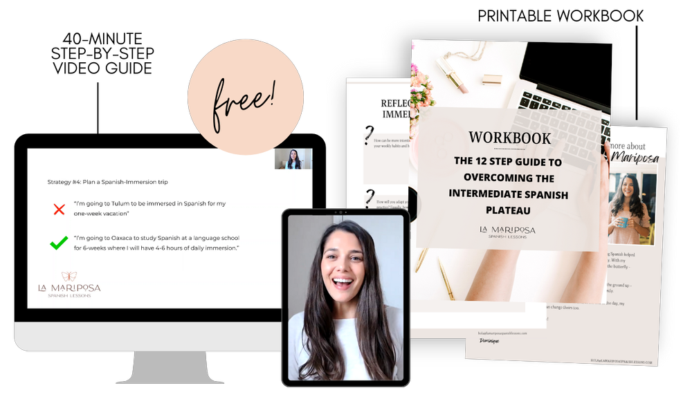 Intermediate Spanish Learning Plan | Spanish with Dominique