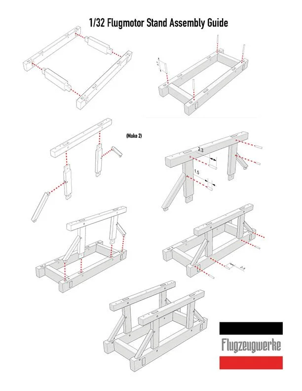 Stand For WW1 Model Aircraft Engines — Aircraft in Pixels | Detail ...