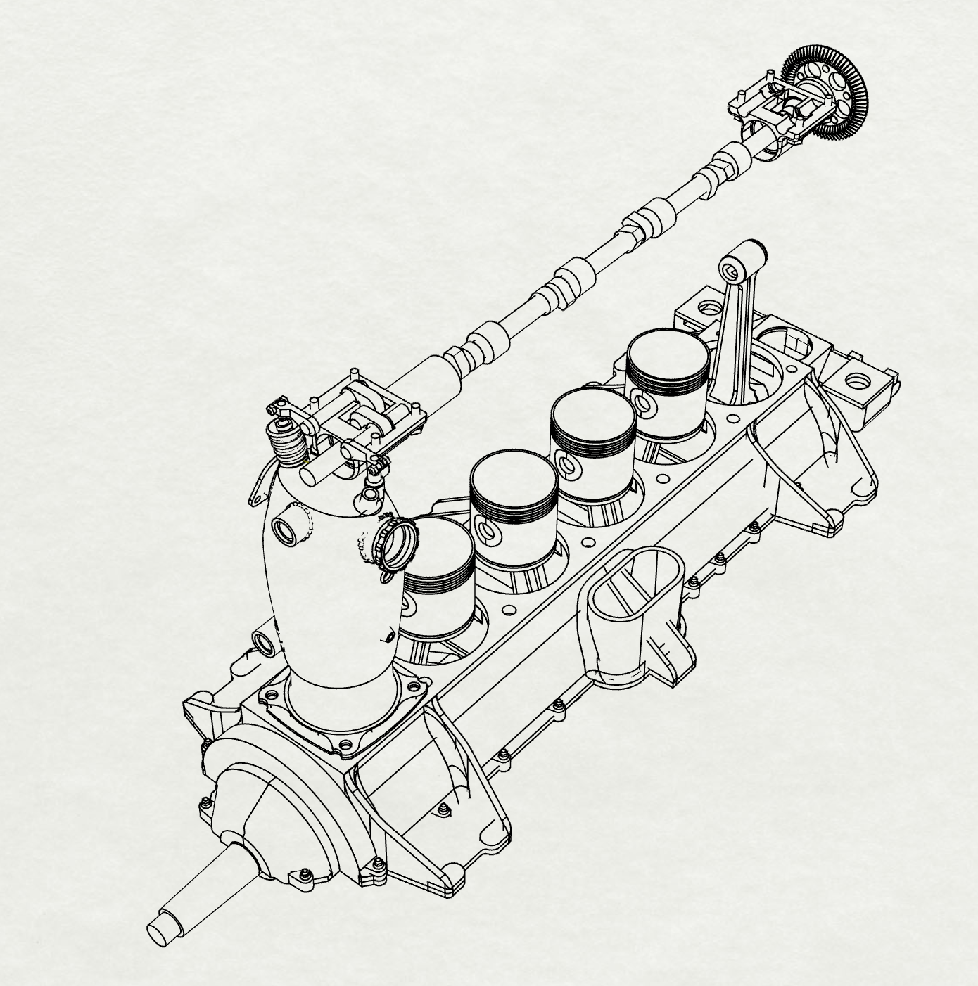 Mercedes D.IIIa Flugmotor — Aircraft in Pixels | Detail Parts For Scale ...