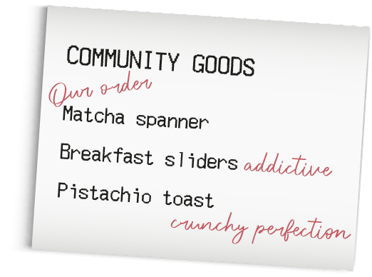 Community Goods — FLIRTY