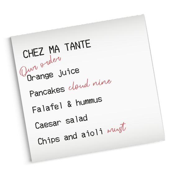 Chez Ma Tante — FLIRTY