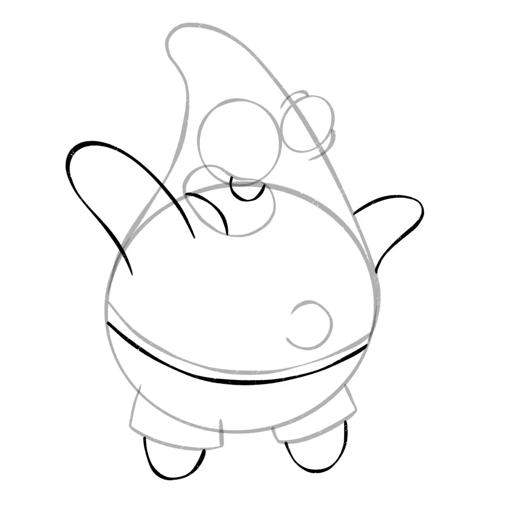 How to Draw Patrick Star Step-by-Step | Easy beginner drawing guide ...